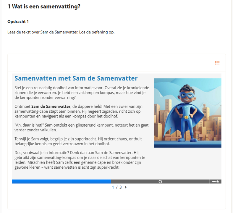 Lernova in de studie